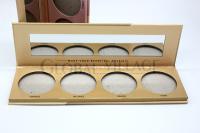 China Makeup Empty Color Palette Customized C2S Paper 4 Pans Blush And Bronzer Palette for sale