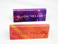 China Hot Stamping Custom Makeup Packaging / Eyeshadow Paper Palette CMYK PMS Printing for sale