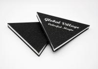 China Eco Friendly Triangle Eyeshadow Palette Special Shaped With Magnetic Closure for sale