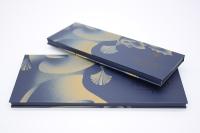 China Paper Empty Small Magnetic Makeup Palette Laminated With Sleeve for sale