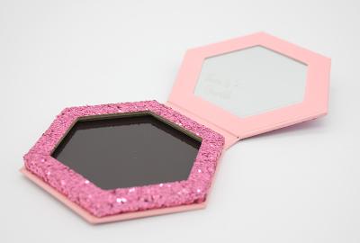 China Hexagon Single Eyeshadow Packaging Empty Makeup Eyeshadow Palette for sale