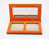 China C2S Paper Blush Highlighter Palette Makeup Color Cmyk Palette Customized for sale