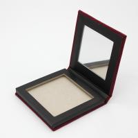 China Pink Printing Empty Blush Palette Square Customized Single Blush Pans for sale