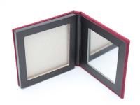 China Pink Printing Empty Blush Palette Square Customized Single Blush Pans for sale
