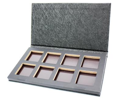 China Straw Paper Custom Eyeshadow Palette Packaging 8 Colors CMYK PMS Printing for sale