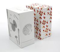 China Empty Custom Makeup Packaging Cmyk Printing Cosmetics Paper Box for sale