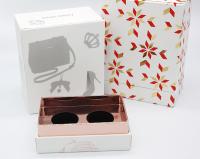 China Empty Custom Makeup Packaging Cmyk Printing Cosmetics Paper Box for sale