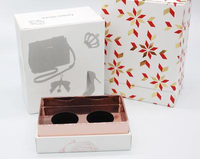 China Empty Custom Makeup Packaging Cmyk Printing Cosmetics Paper Box for sale
