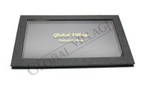 China Acrylic Window Paper Makeup Palette 175m Magnetic Length Empty Cosmetic Packaging for sale