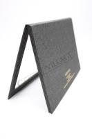 China Acrylic Window Paper Makeup Palette 175m Magnetic Length Empty Cosmetic Packaging for sale