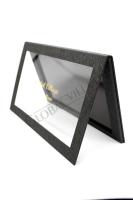 China Acrylic Window Paper Makeup Palette 175m Magnetic Length Empty Cosmetic Packaging for sale