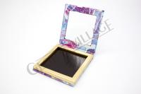China Single Open Blank Makeup Palette Empty Magnetic Customized C2S Paper for sale