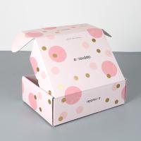 China CMYK Custom Corrugated Shipping Boxes Printing For Cosmetics for sale