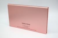 China 10 Pans 36mm Empty Make Up Palette Rose Golden Metalized Paper for sale