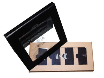 China Pantone Printing Empty Magnetic Palette Black Cardboard Makeup Palette for sale