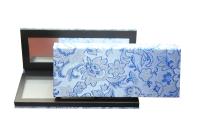 China Fabric Paper Highlighter Blush Contour Palette CMYK Empty Small Magnetic Palette for sale