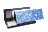 China Fabric Paper Highlighter Blush Contour Palette CMYK Empty Small Magnetic Palette for sale