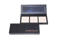 China Snake Pattern Empty Blush Bronzer Highlighter Palette With Hot Stamping Logo for sale