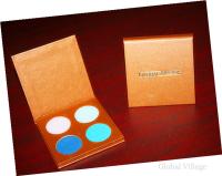 China 4 Position Makeup Highlight Contour Palette Foil Stamping Pearl Paper for sale