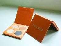 China 4 Position Makeup Highlight Contour Palette Foil Stamping Pearl Paper for sale