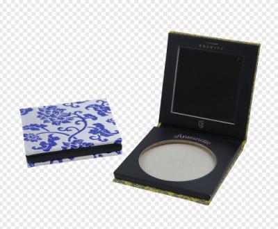 China Fabric Paper Makeup Brush Pan Laminated Blush And Contour Palette for sale