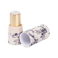 China CMYK Printing Paper Lipstick Tube / Paper Lipstick Packaging Recyclable for sale