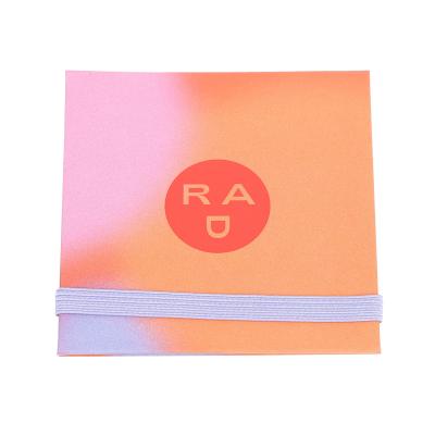 China Purple Eyeshadow Envelope Packaging CMYK Printing Eyeshadow Sleeve Packaging for sale