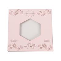 China Empty Eyeshadow Envelope Packaging 60mm C1S Paper Custom Flat Pack for sale