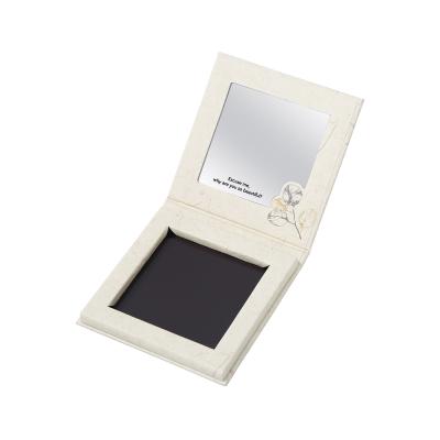 China C2S Paper Empty Magnetic Palette cardboard Makeup Palette Packaging for sale