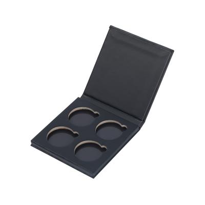 China Recycled Empty 4 Pan Eyeshadow Palette / Magnetic Eyeshadow Pans for sale