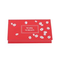 China Embossed Logo Eye Shadow Pan 38*38 Mm Cardboard Eyeshadow Palette Packaging for sale