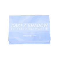 China CMYK Printing Large Empty Eyeshadow Palette / 6 Pan Eyeshadow Palette With Mirror for sale