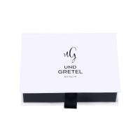 China Rectangular Small Magnetic Eyeshadow Palette Baked Custom Eyeshadow Box With Ribbon for sale