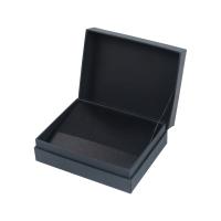 China Fabric Cosmetic Paper Box 100mm Length 70mm Width Gift Box With Ribbon Closure for sale