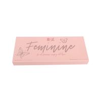China Shiny UV C2S Cosmetic Paper Box 8 Pieces Lipstick Collection Box for sale