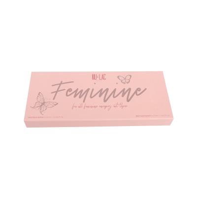 China Shiny UV C2S Cosmetic Paper Box 8 Pieces Lipstick Collection Box for sale