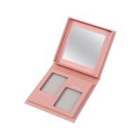 China 2 Positions Baked Eyeshadow Palette Paper Pantone Makeup Palette With Mirror for sale