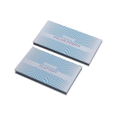 China 3 Position Empty Blush Palette C2S Paper With Glass Mirror for sale
