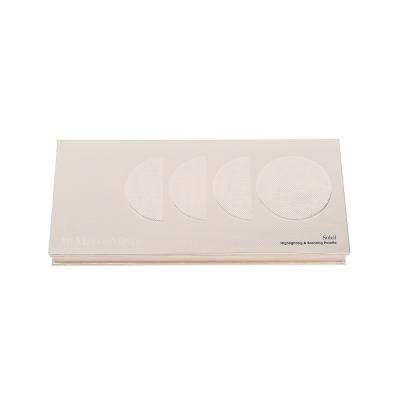 China Custom Empty Blush Palette Metalized Paper Special Shaped with Protective Film for sale