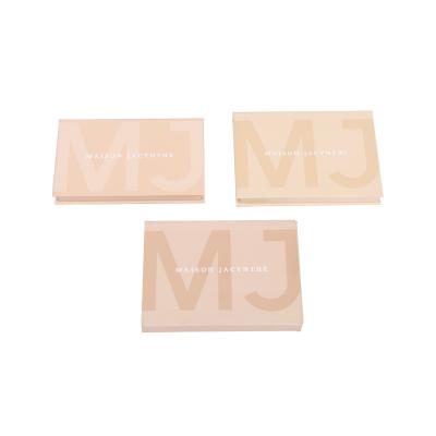 China Makeup Empty Blush Palette 36mm Pantone Printing With Mirror for sale