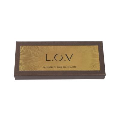 China Embossed Highlight Contour Palette 6 Positions Private Label Makeup Palette for sale