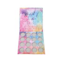 China 16 Pans Highlight Contour Palette Diam 36MM CMYK Printing Paper Makeup Palette for sale