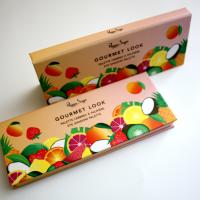 China Matte Lamination Empty Blush Palette DIAM 30MM 3 Pans Position for sale