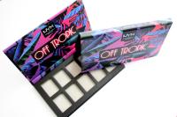 China Matte Finish Magnetic Eye Palette 10 Pans Blank Eyeshadow Palette CMYK Printing for sale