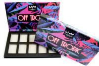 China Matte Finish Magnetic Eye Palette 10 Pans Blank Eyeshadow Palette CMYK Printing for sale