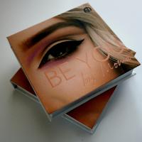 China 9 Pans Position Baked Eyeshadow Palette Packaging CMYK Printing for sale