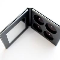 China 4 Pans Refillable Empty Magnetic Palette Pantone Color DIAM 27MM for sale