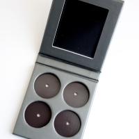 China 4 Pans Refillable Empty Magnetic Palette Pantone Color DIAM 27MM for sale