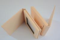 China Single Empty Blush Palette Pans Pantone Printing With Soft Touch Lamination for sale
