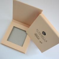 China Single Empty Blush Palette Pans Pantone Printing With Soft Touch Lamination for sale